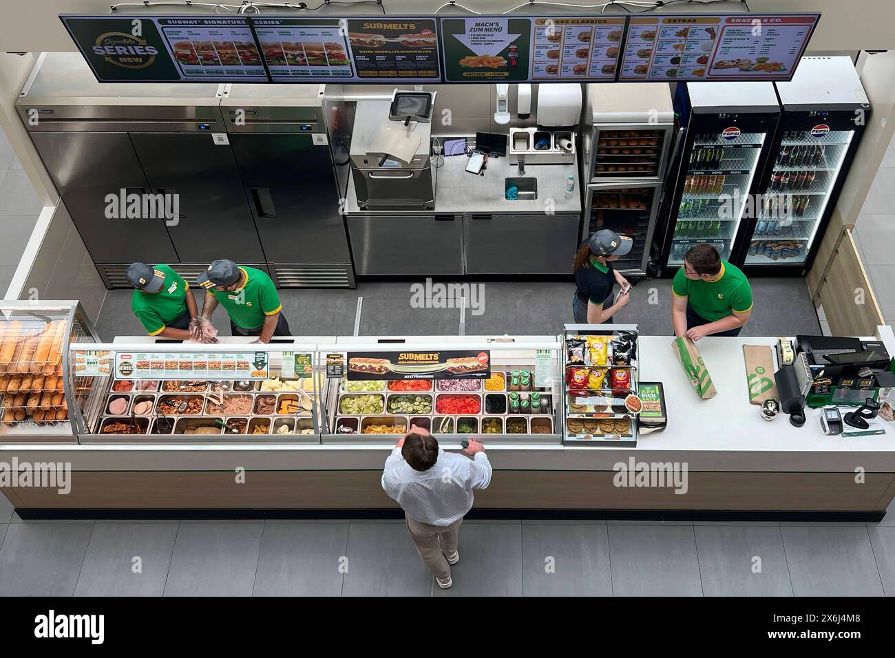 Subway Fastfoodkette, Schnellrestaurant,Take away.Fast Food, Sandwiches ...