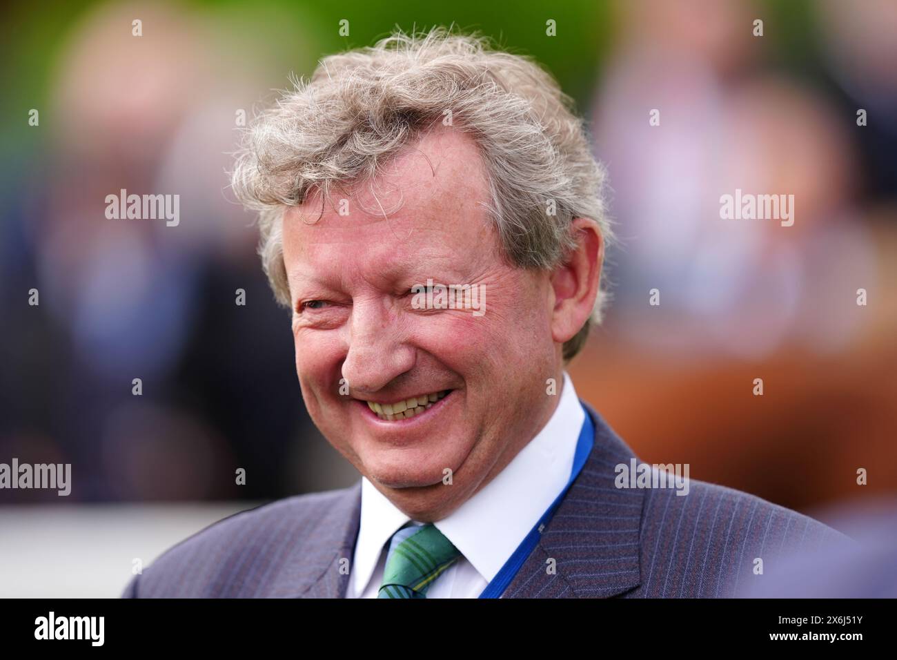 Trainer Mark Johnston on day one of the Dante Festival 2024 at York ...