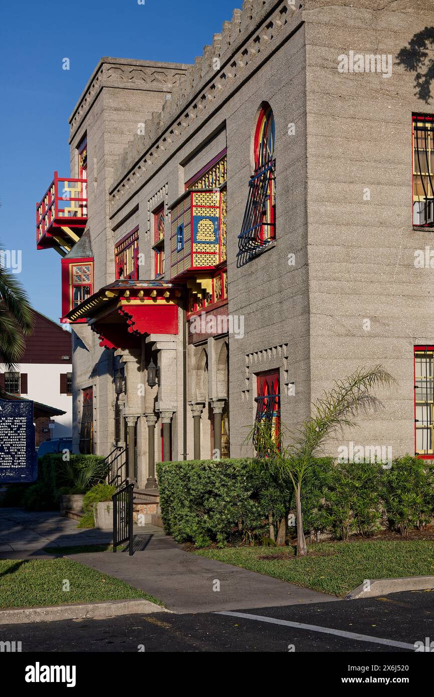 Villa Zoyarda, 1883, Moorish Revival architecture, winter home of Franklin W. Smith, Portland ...