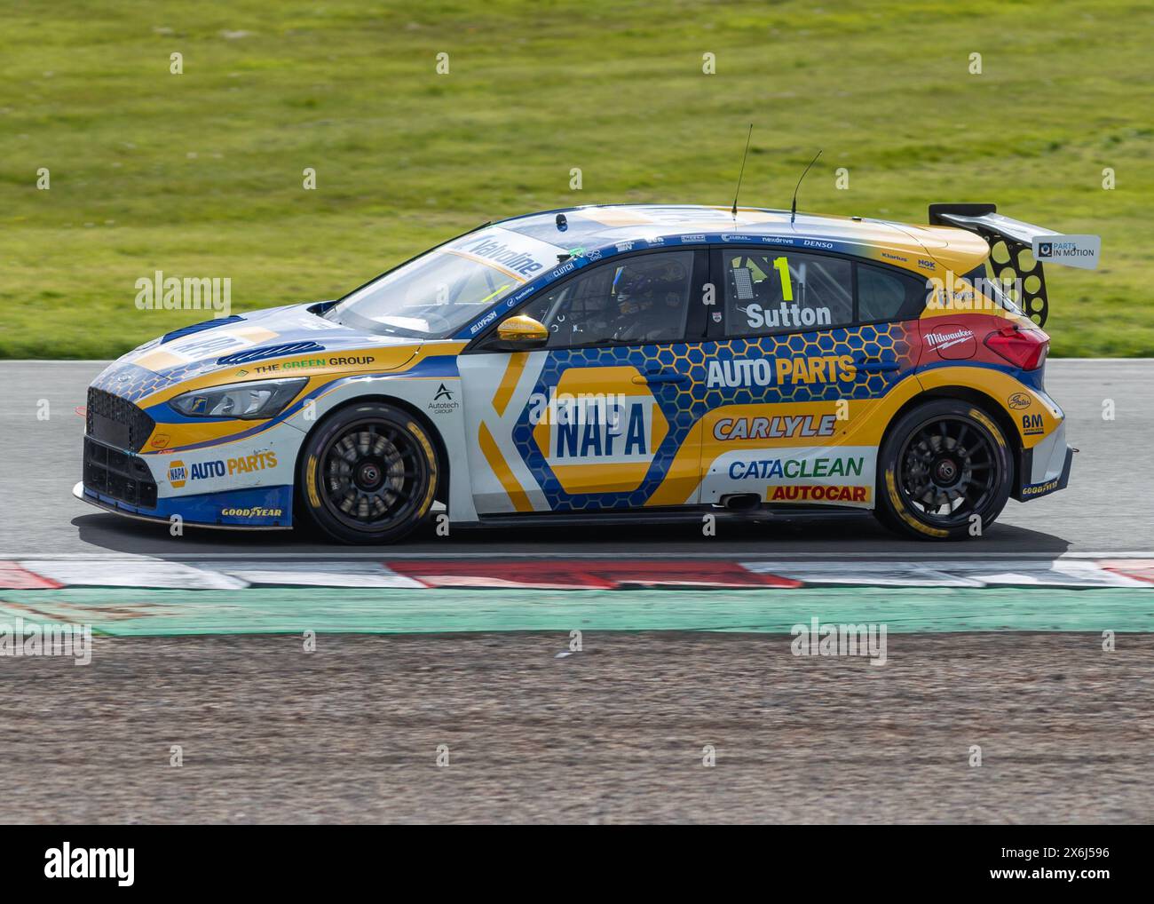 Championship winner Ashley Sutton - Napa Racing UK - Driving His Ford ...