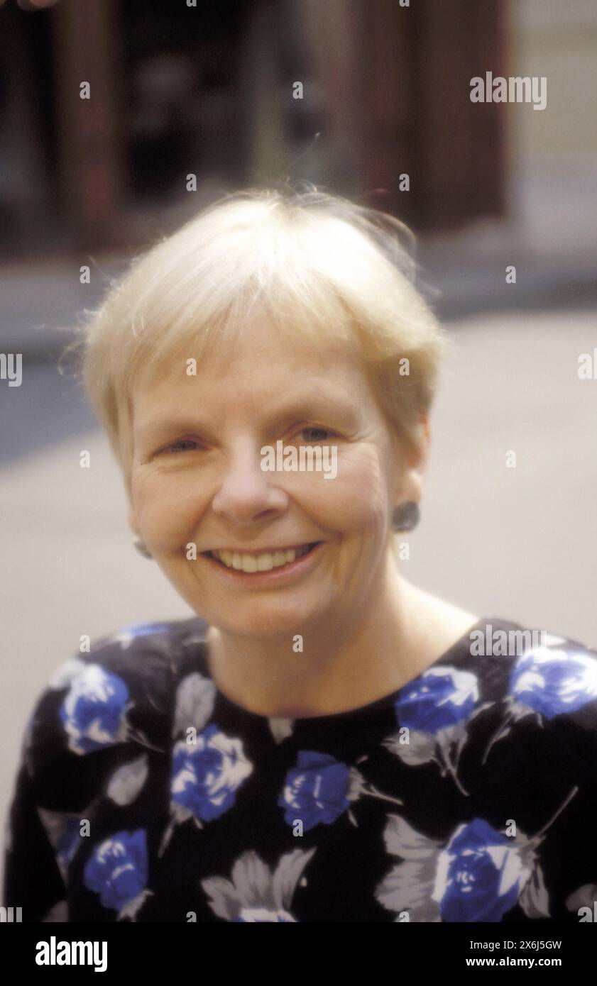 Carol SHIELDS - Date : 19950701 ©John Foley/Opale.photo Stock Photo - Alamy