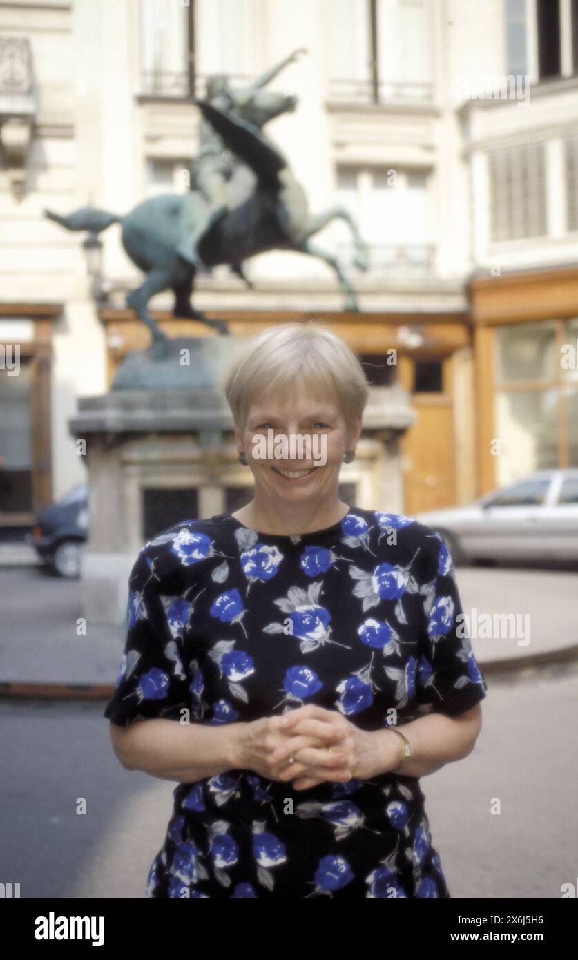 Carol SHIELDS - Date : 19950701 ©John Foley/Opale.photo Stock Photo - Alamy