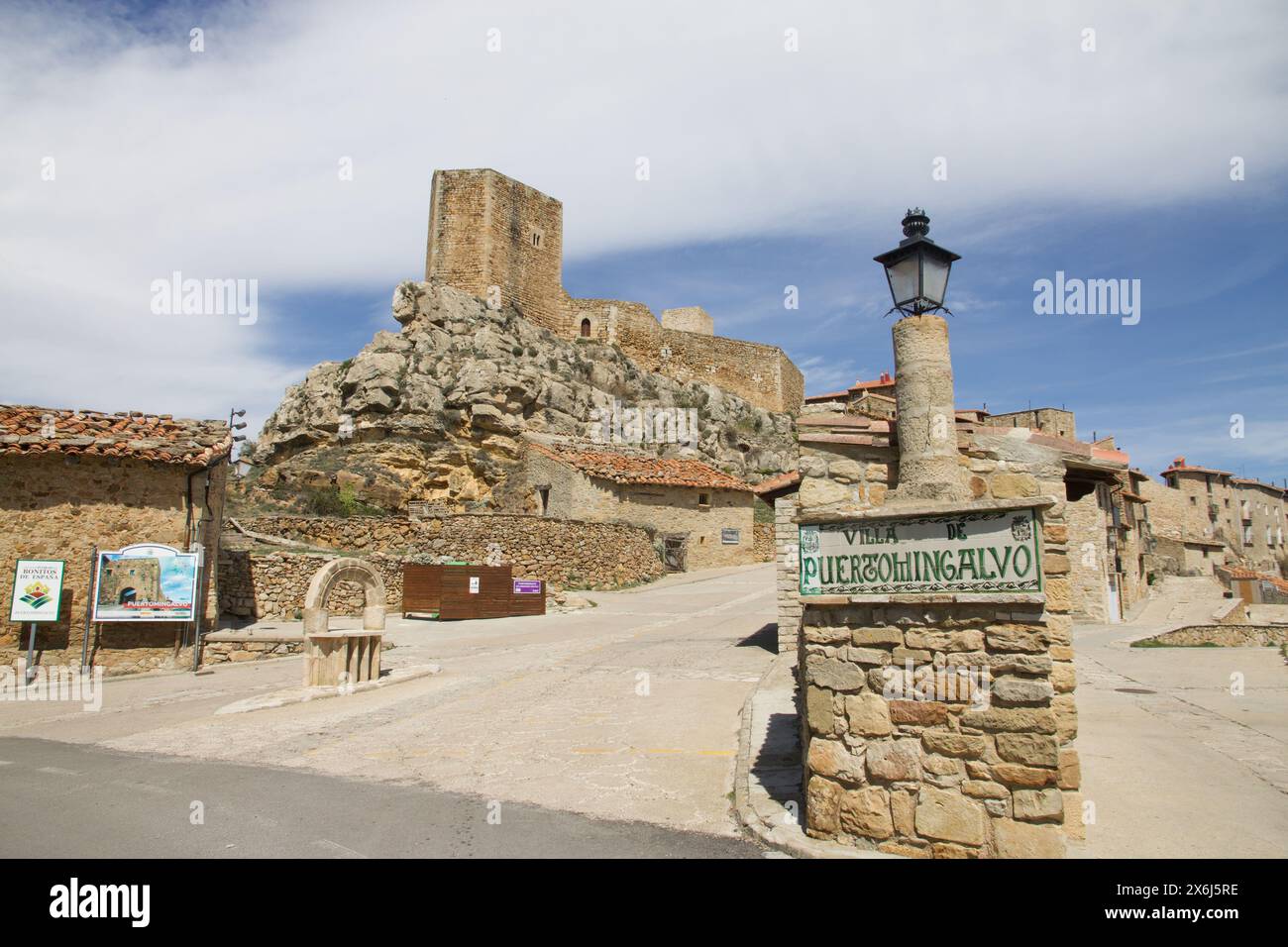 Beautiful town in Spain Stock Photo - Alamy