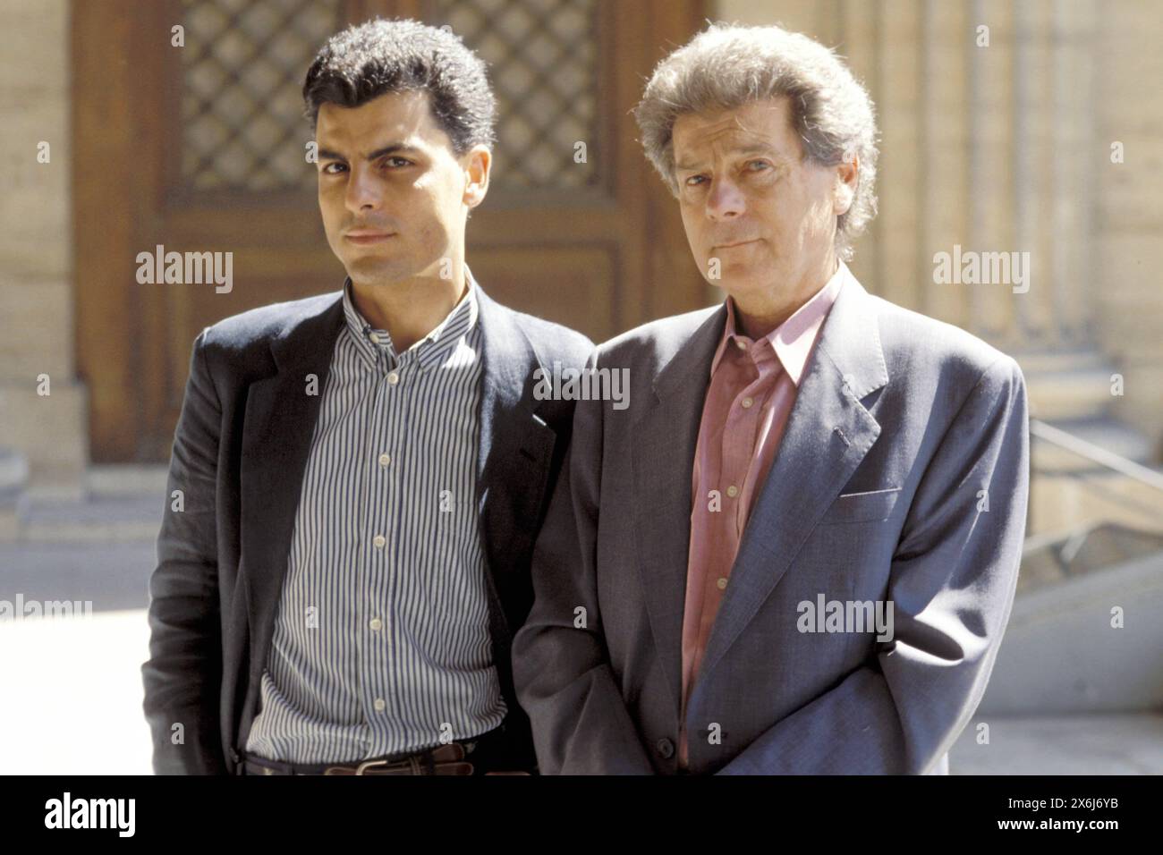 Dominique FERNANDEZ et Ferrante FERRANTI - Date : 19950601 ©John Foley ...