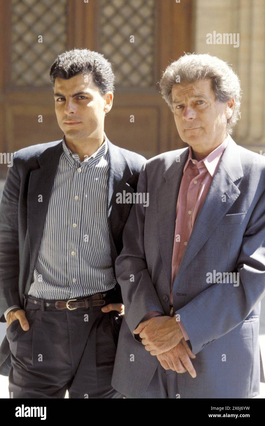 Dominique FERNANDEZ et Ferrante FERRANTI - Date : 19950601 ©John Foley ...