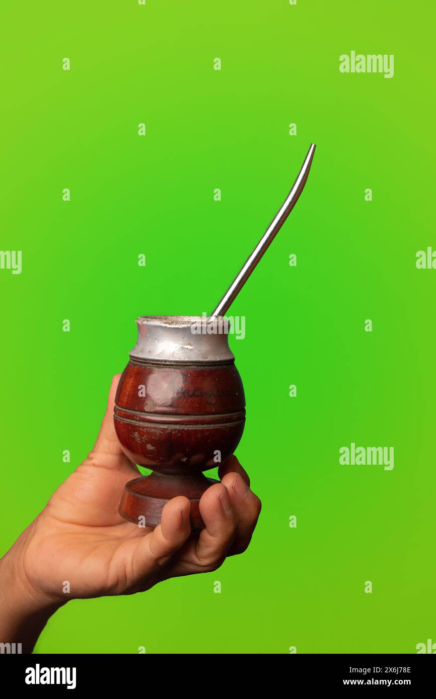 Argentinian Rituals: A Hand Holding Mate, Symbolizing Friendship and ...