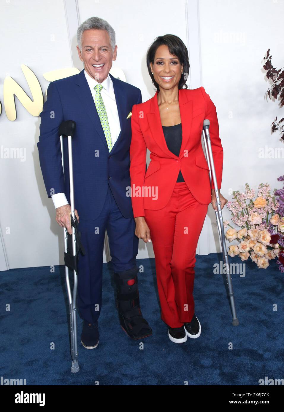 New York City, USA. 14th May, 2024. Bill Ritter and Sade Baderinwa ...