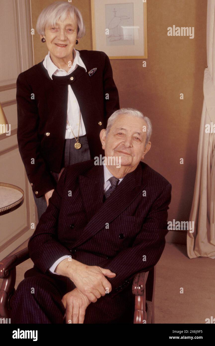 Georges BERNIER et Monique SCHNEIDER MAUNOURY (Schneider-Maunoury ...