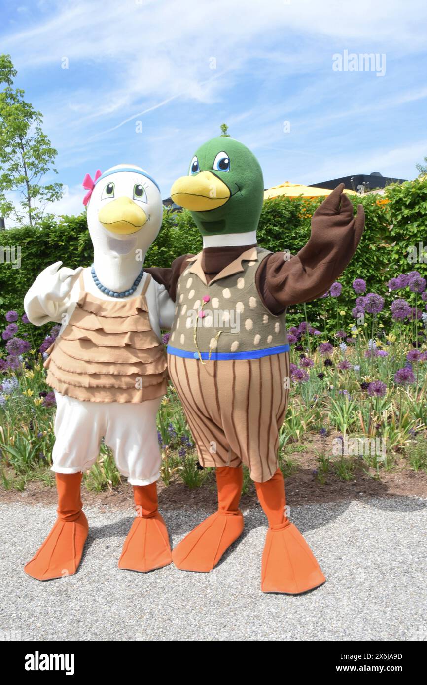 Maskottchen Stetti und Kirk Kirchheim 15.05.2024 Bayerische ...