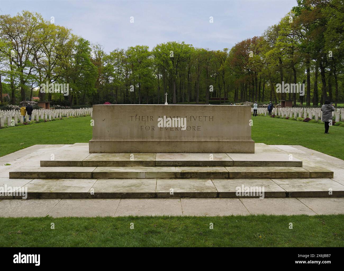 Arnhem war cemetery Stock Photo - Alamy