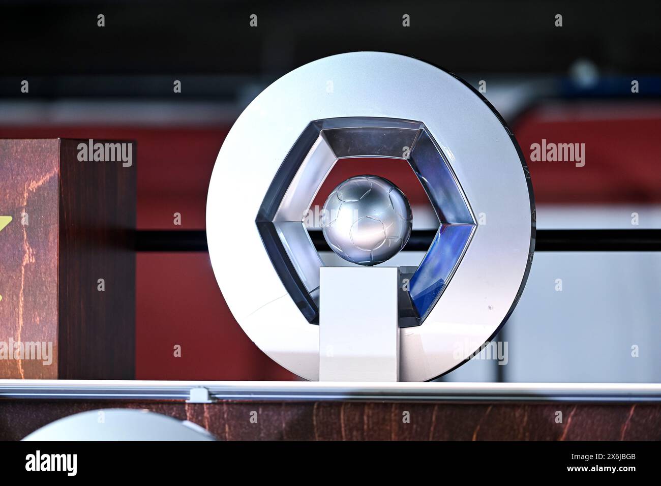 Ligue 1 trophy during the Ligue 1 football match Paris Saint-Germain ...