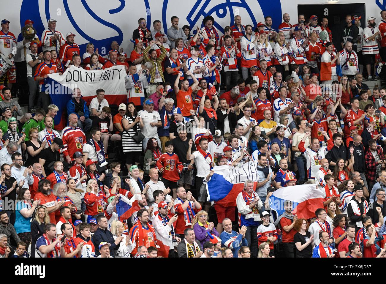 Prague, Czech Republic. 15th May, 2024. Czech Republic vs Denmark group ...