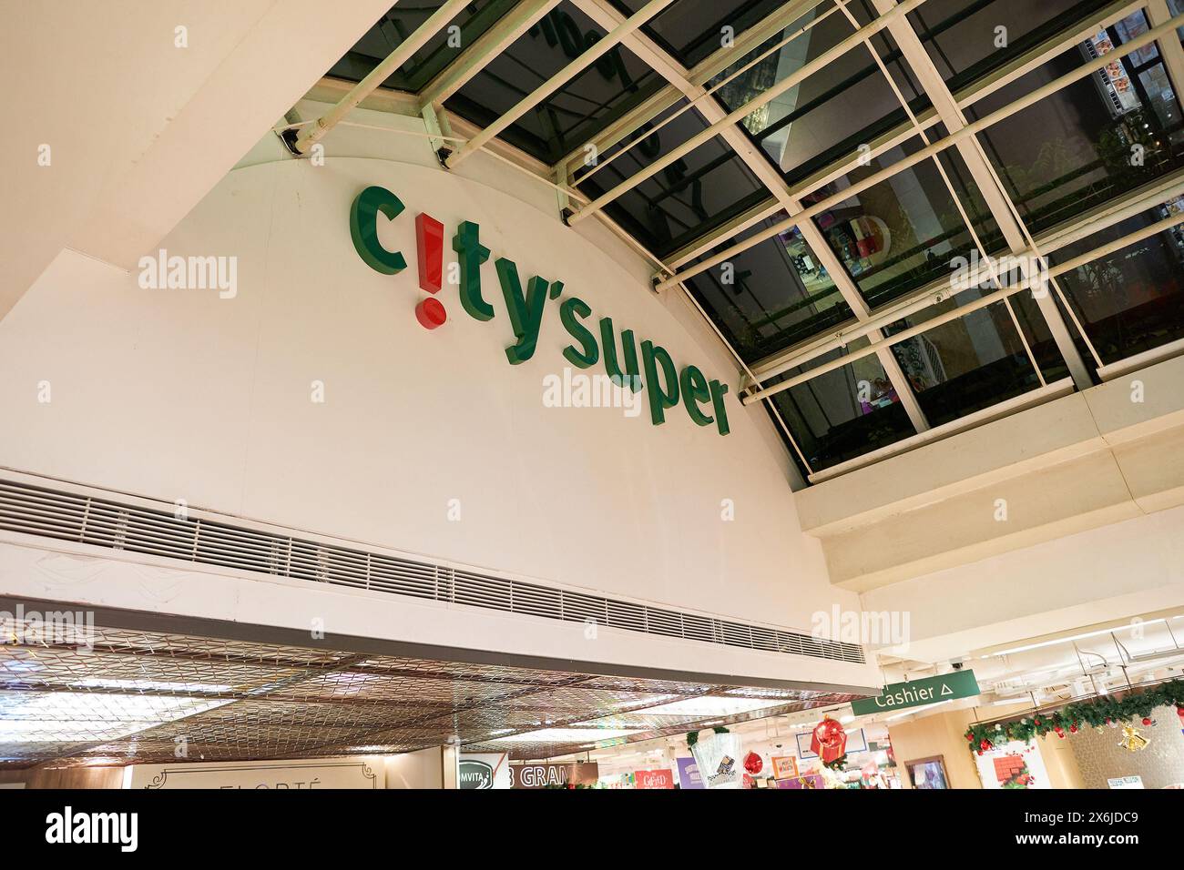 HONG KONG, CHINA - DECEMBER 04, 2023: City'super in New Town Plaza shopping mall Stock Photo - Alamy