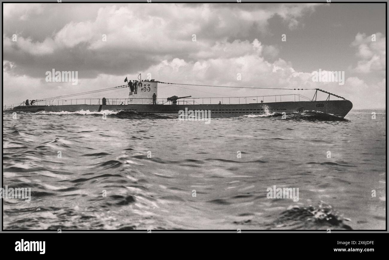 Number 33 german ww1 u boat hi-res stock photography and images - Alamy