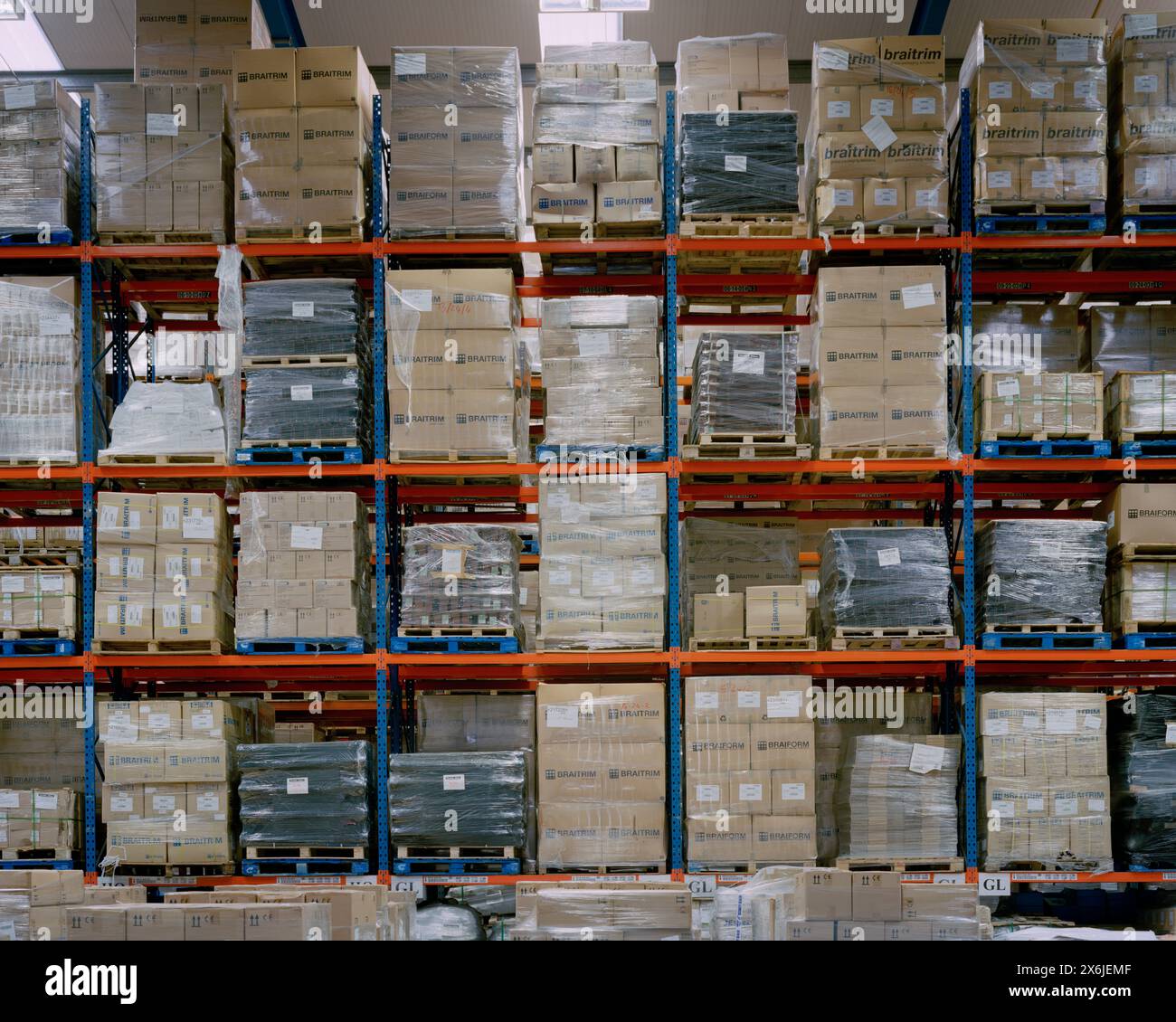 Bradford Yorkshire - Warehouse logistics for engineering company Stock ...