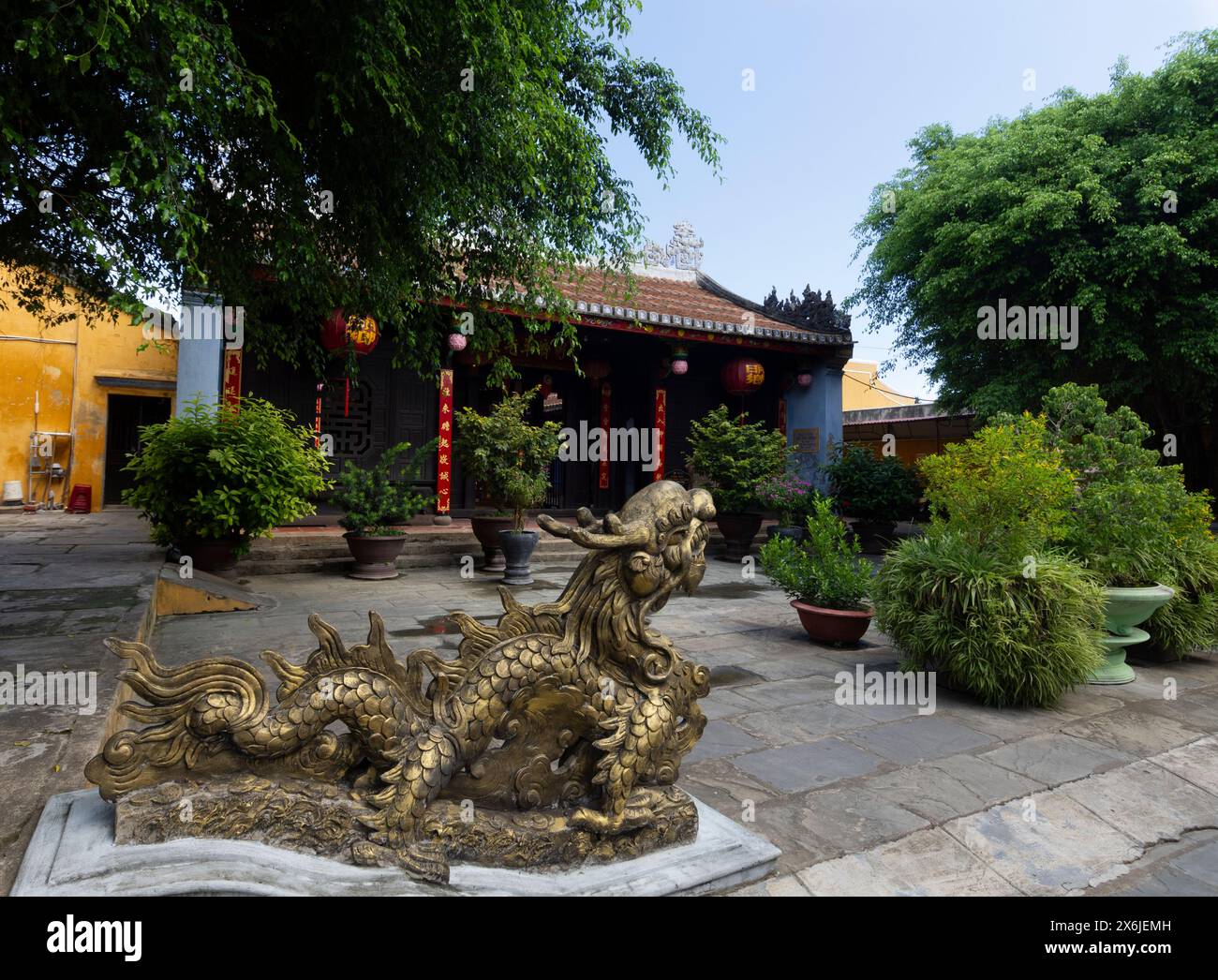 One of many monsters depicted in temples Stock Photo - Alamy