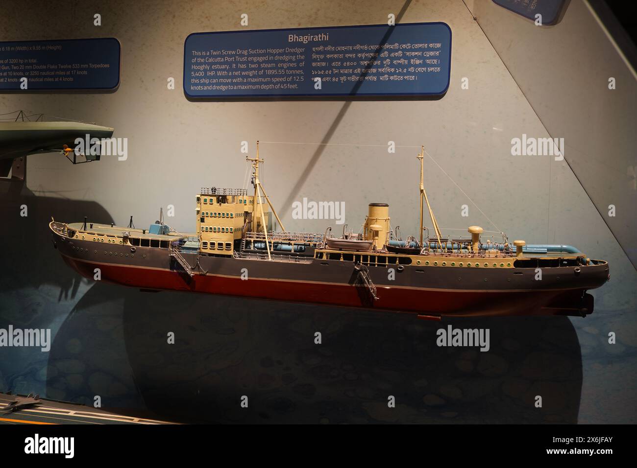 Scale-down model of Bhagirathi - a Twin Screw Drag Suction Hopper ...