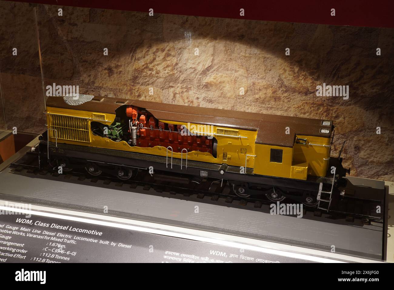Wdm diesel locomotive hi-res stock photography and images - Alamy