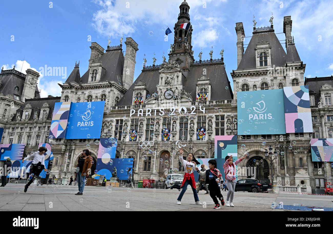 Paris, France. 15th May, 2024. © PHOTOPQR/OUEST FRANCE/Stéphane Geufroi ...