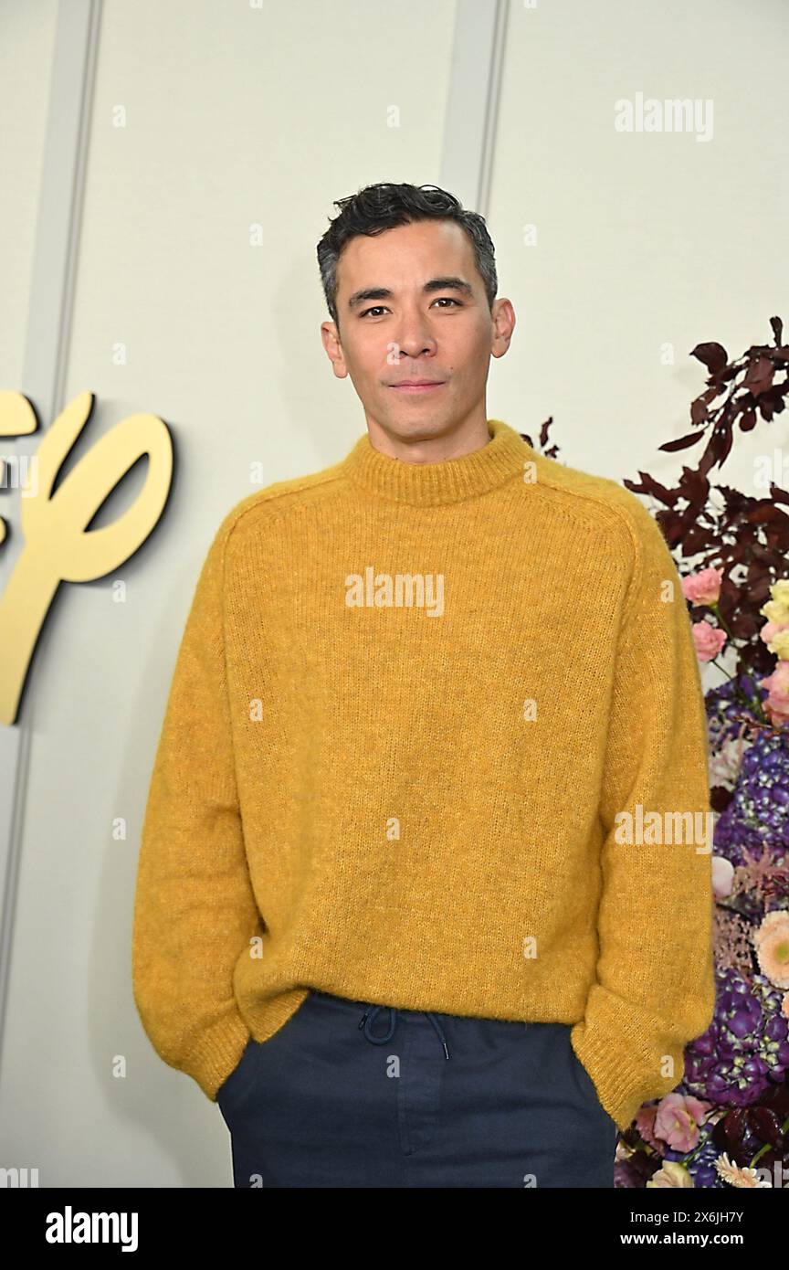 Conrad Ricamora attends the Disney 2024 Upfront Red Carpet at North ...