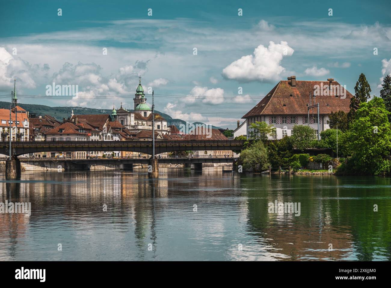 Old Town of Solothurn, Switzerland Stock Photo - Alamy