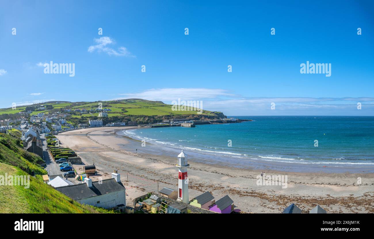 The beach at Port Erin, Isle of Man, England, UK Stock Photo - Alamy
