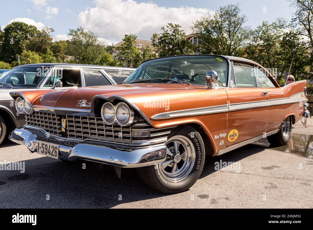 Nostalgia car meet hi-res stock photography and images - Alamy