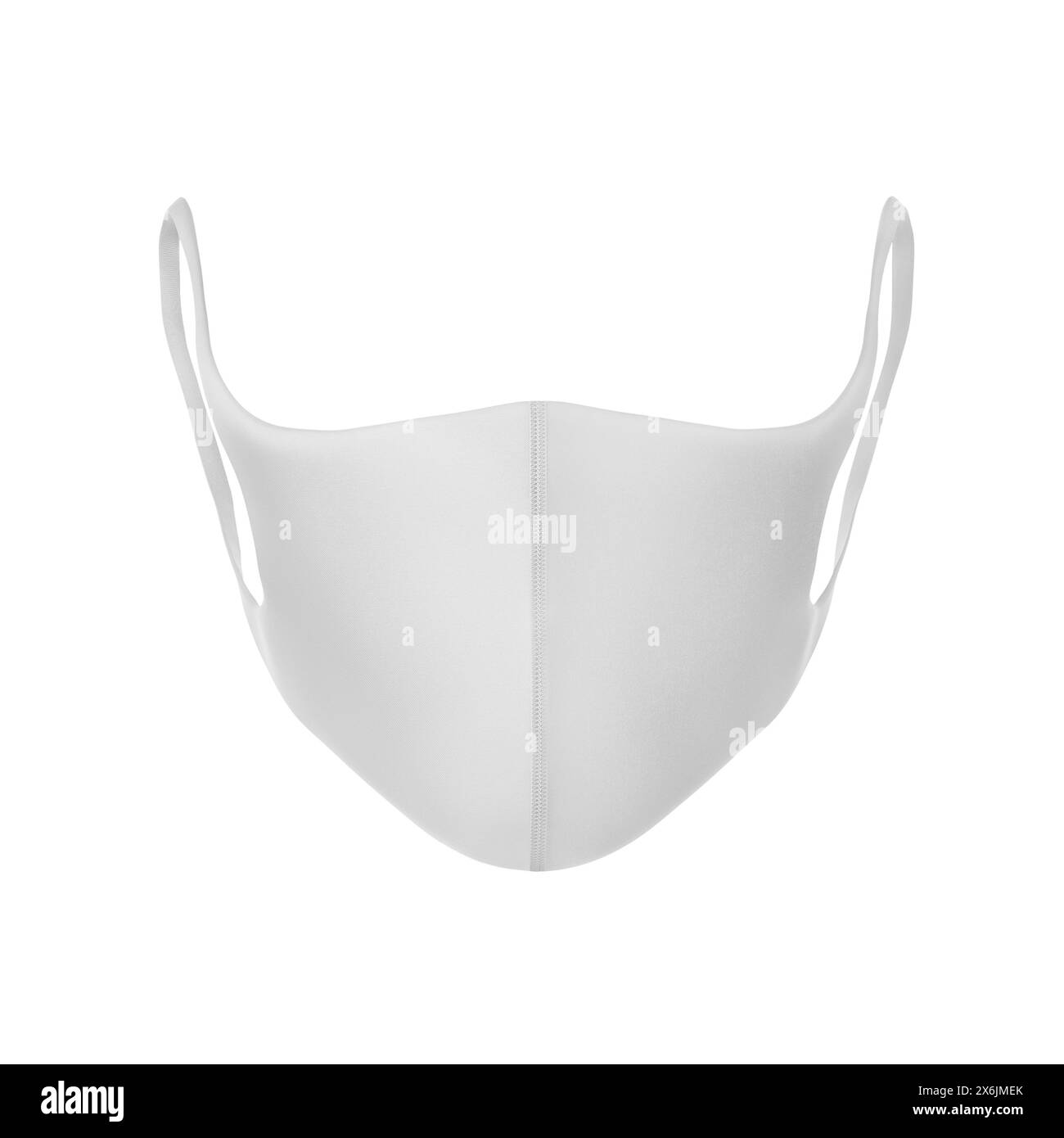 Face Mask Mockup 3D Rendering Stock Photo - Alamy