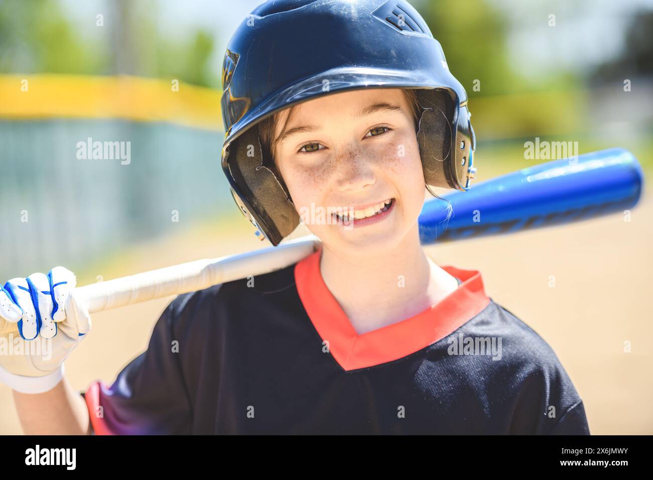 Standing holding baseball bat childhood hi-res stock photography and ...