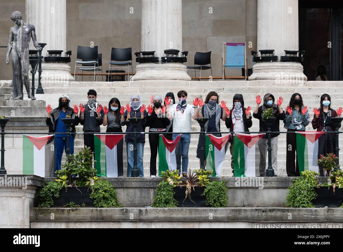 Ucl london flags hi-res stock photography and images - Alamy