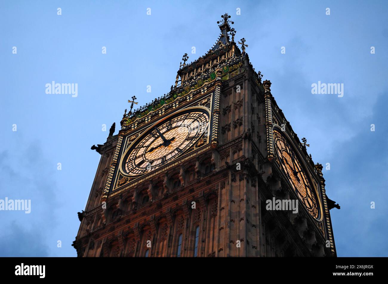 Clock tower bridge street hi-res stock photography and images - Alamy