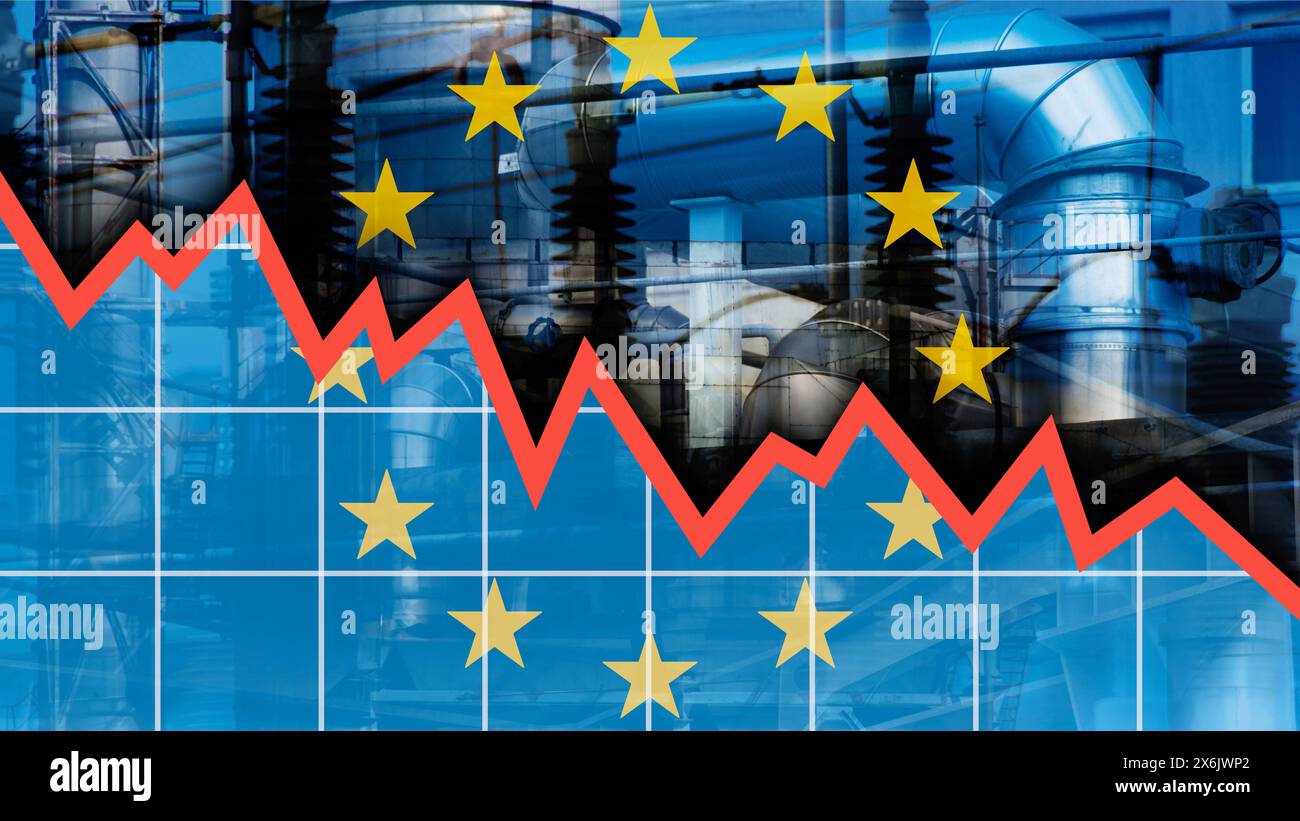 Niedergang der wirtschaft hi-res stock photography and images - Alamy