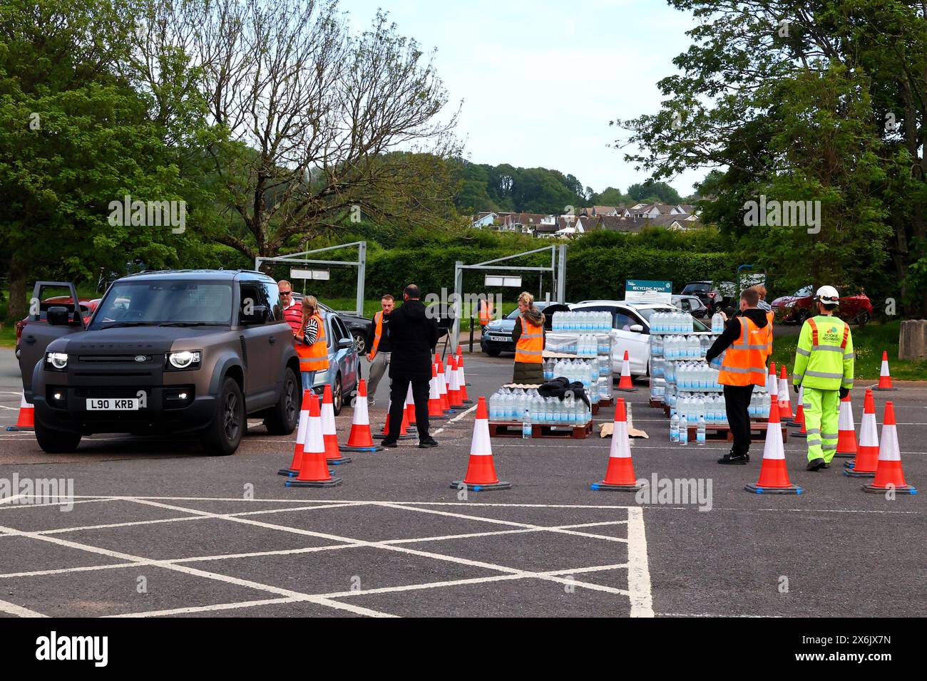 Broadsands Car Park, Brixham, Devon, UK. 15th May, 2024. South West ...