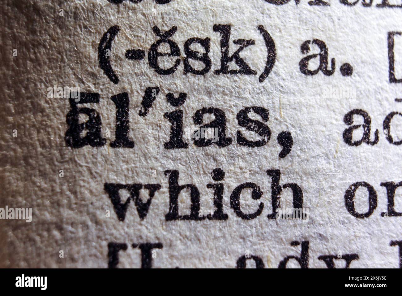 Alias identity hi-res stock photography and images - Alamy
