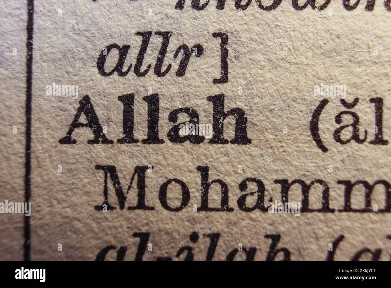 Allah word hi-res stock photography and images - Alamy