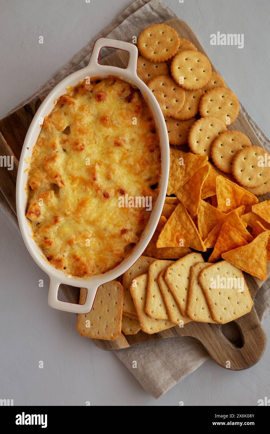 Homemade Piri Piri Chicken Dip, top view Stock Photo - Alamy