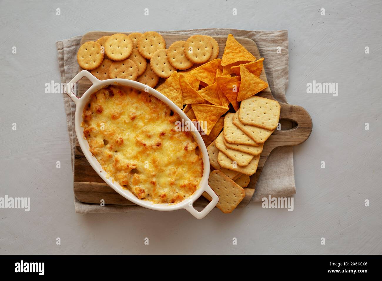Homemade Piri Piri Chicken Dip, top view Stock Photo - Alamy