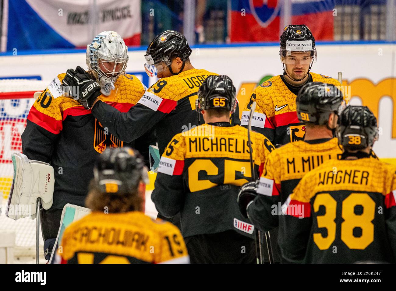 Ostrava, Czech Republic. 15th May, 2024. Germany vs Latvia group B ...