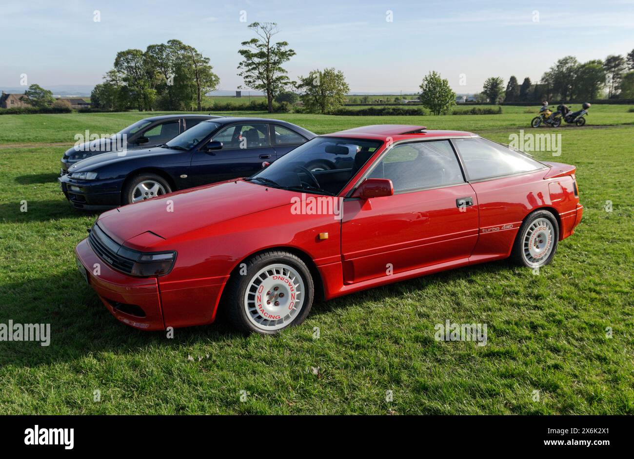 Toyota Celica GT-Four. Wheels Up North, Longridge Stock Photo - Alamy