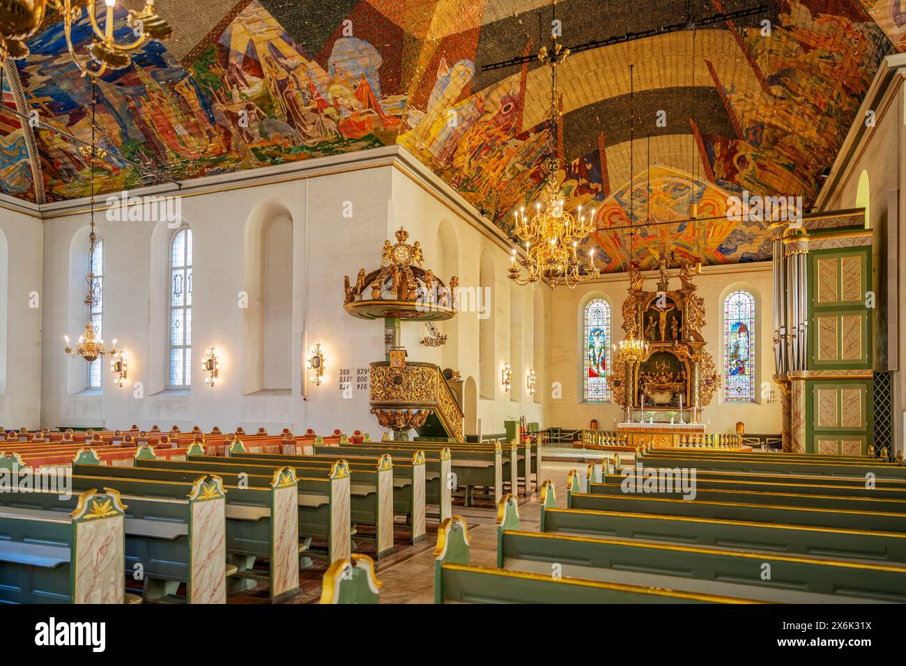 Oslo Cathedral Norway Stock Photo - Alamy