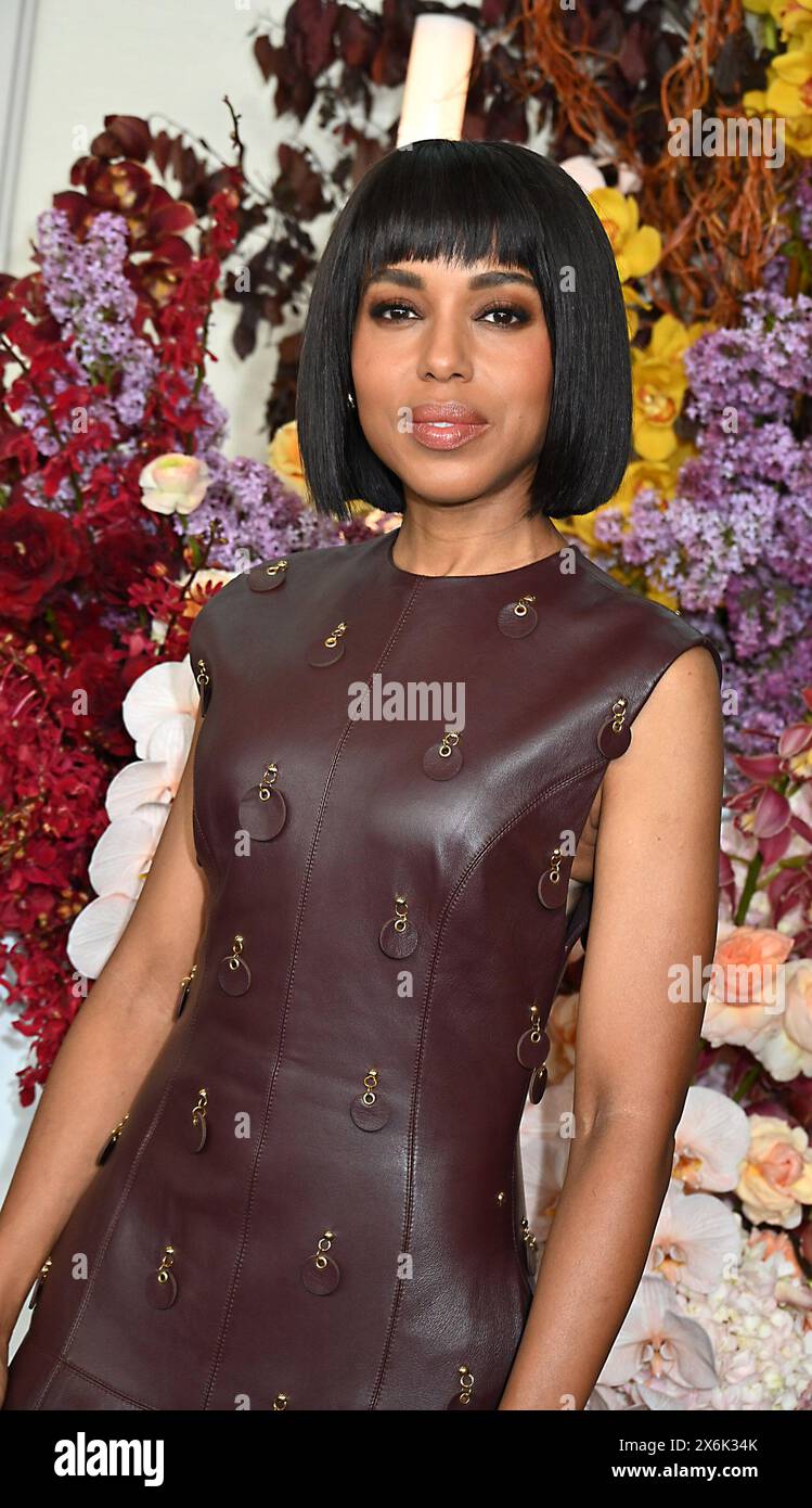 Kerry Washington attends the Disney 2024 Upfront Red Carpet at North ...