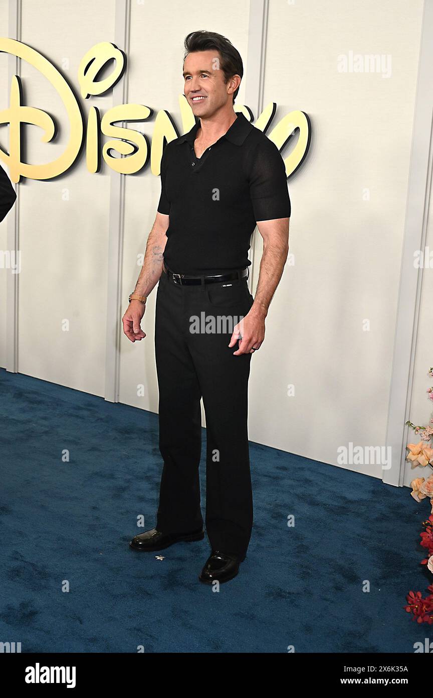 Rob McElhenney attends the Disney 2024 Upfront Red Carpet at North ...