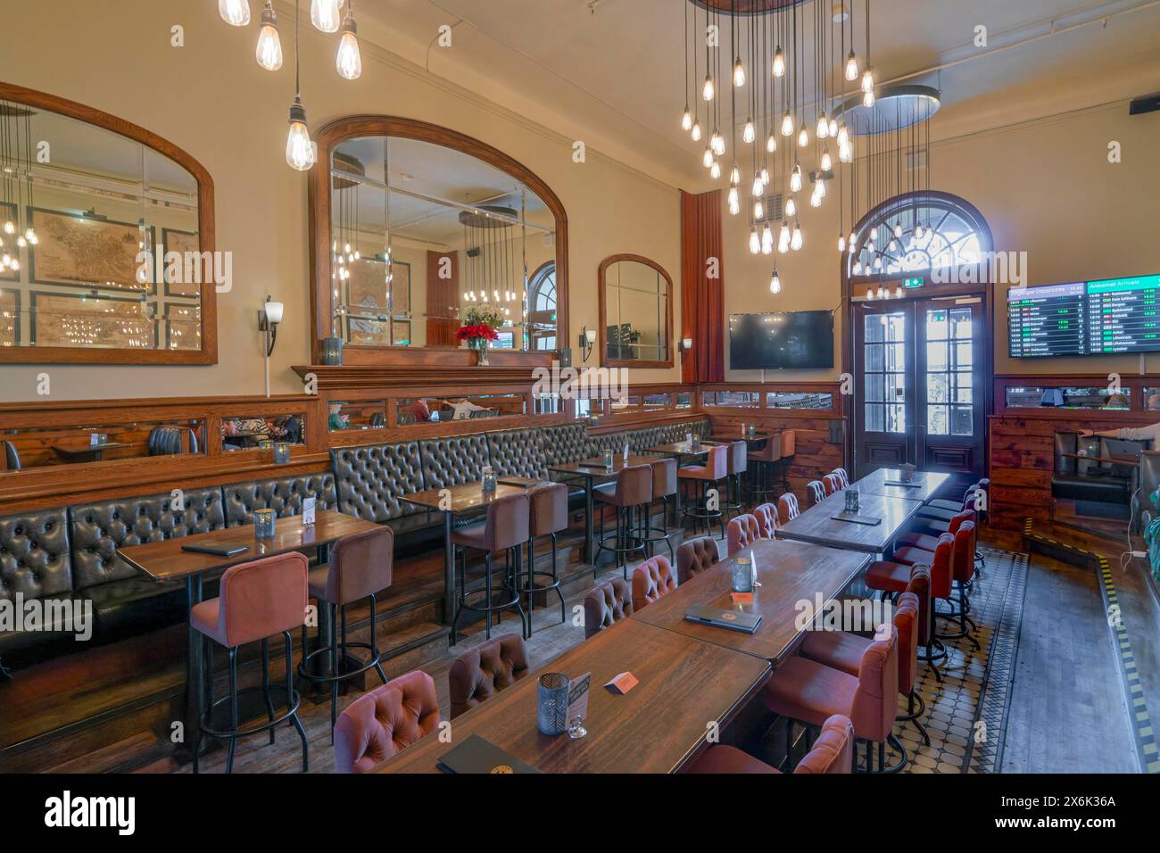Scandinavian restaurant interior hi-res stock photography and images ...