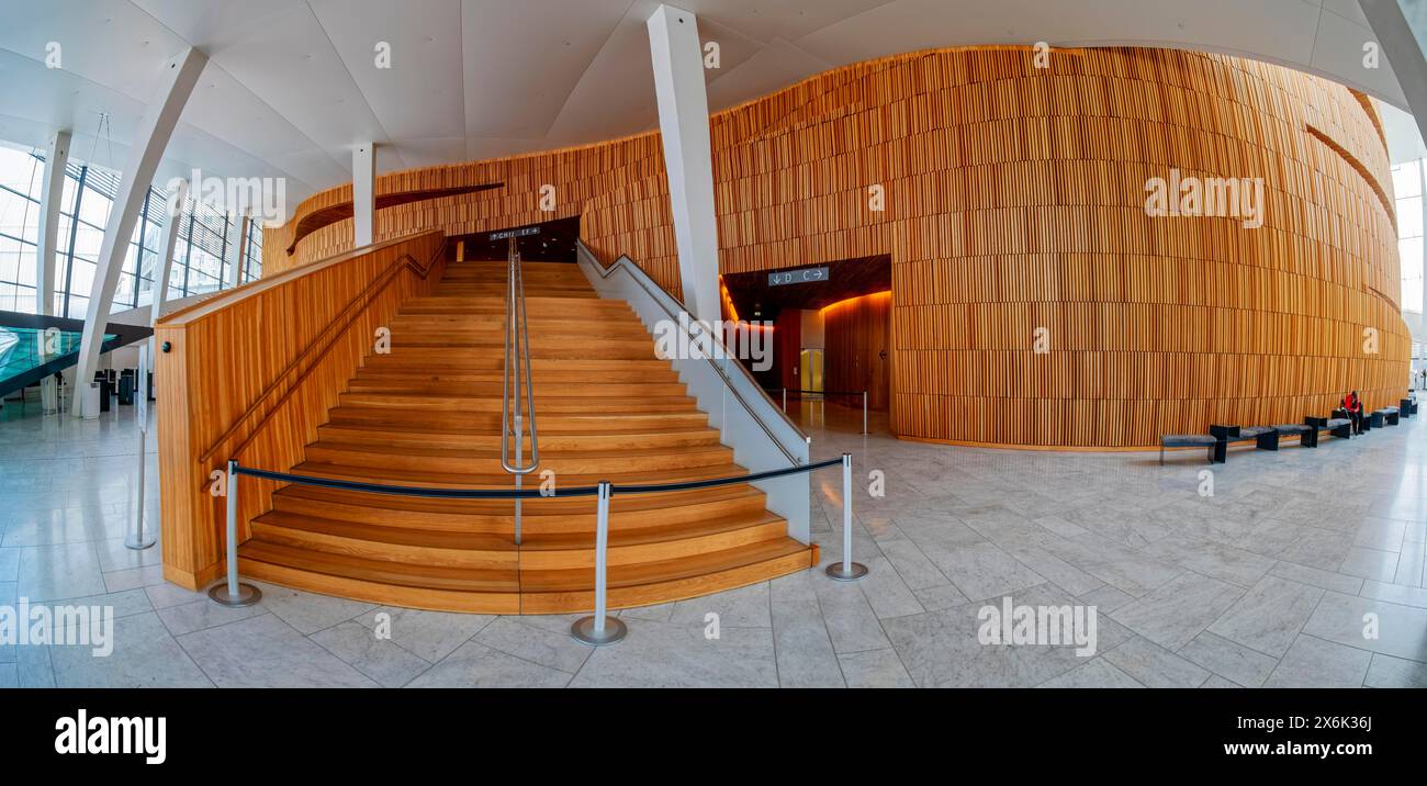 Opera Interior Panorama Oslo Norway Stock Photo - Alamy