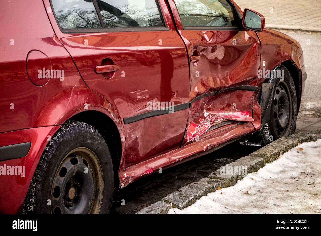 Skoda octavia red hi-res stock photography and images - Alamy