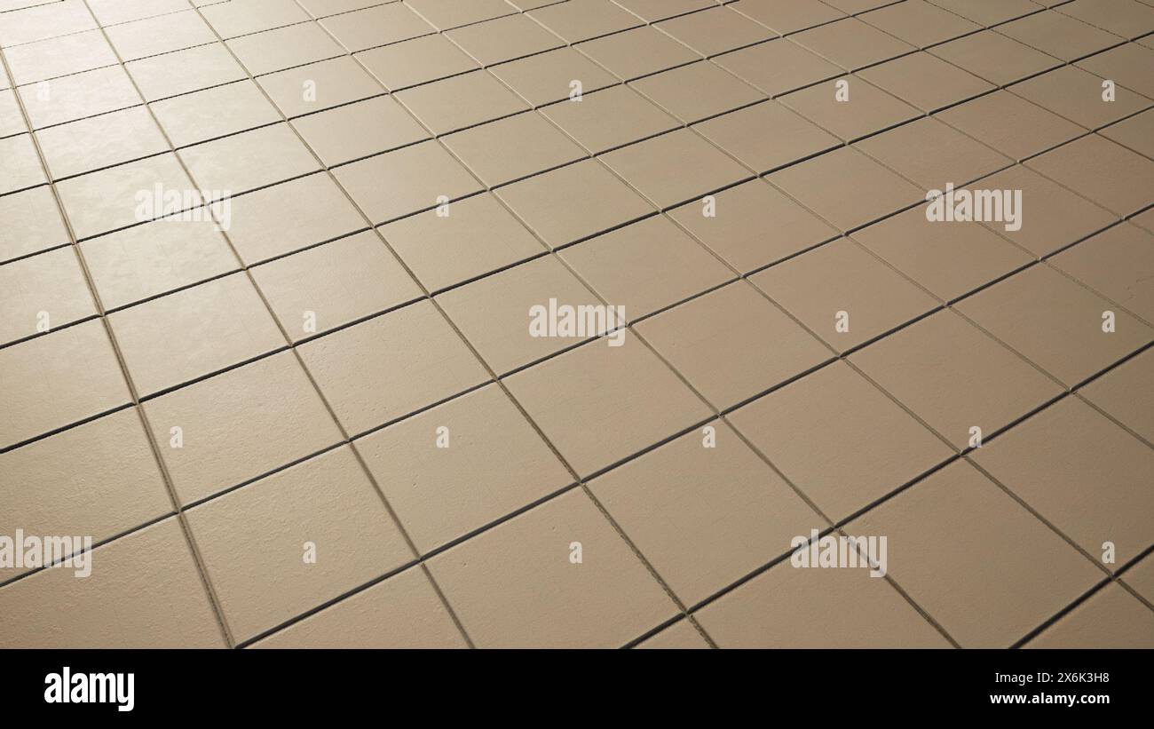 Concept or conceptual solid beige background of pavement tiles texture ...