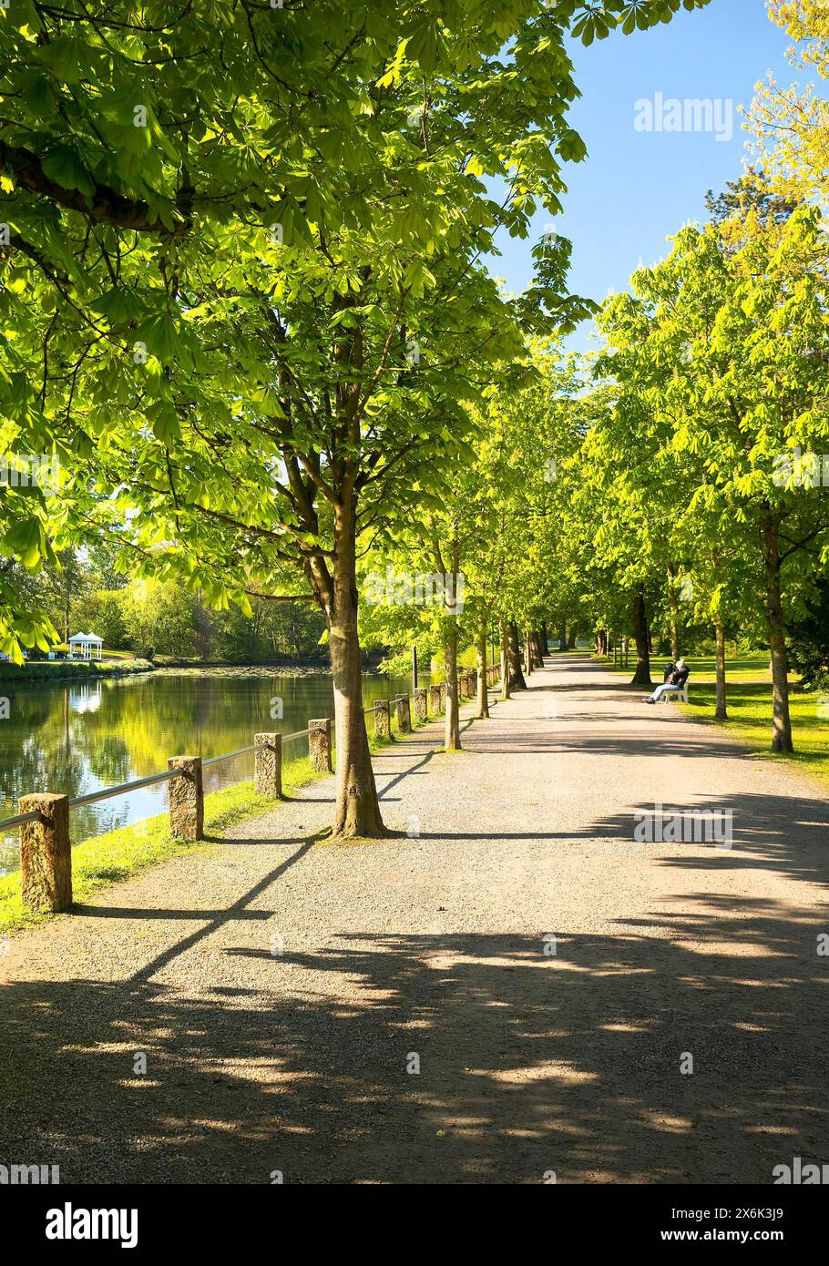 Castle Park, Bueckeburg Castle, ancestral seat of the House of ...