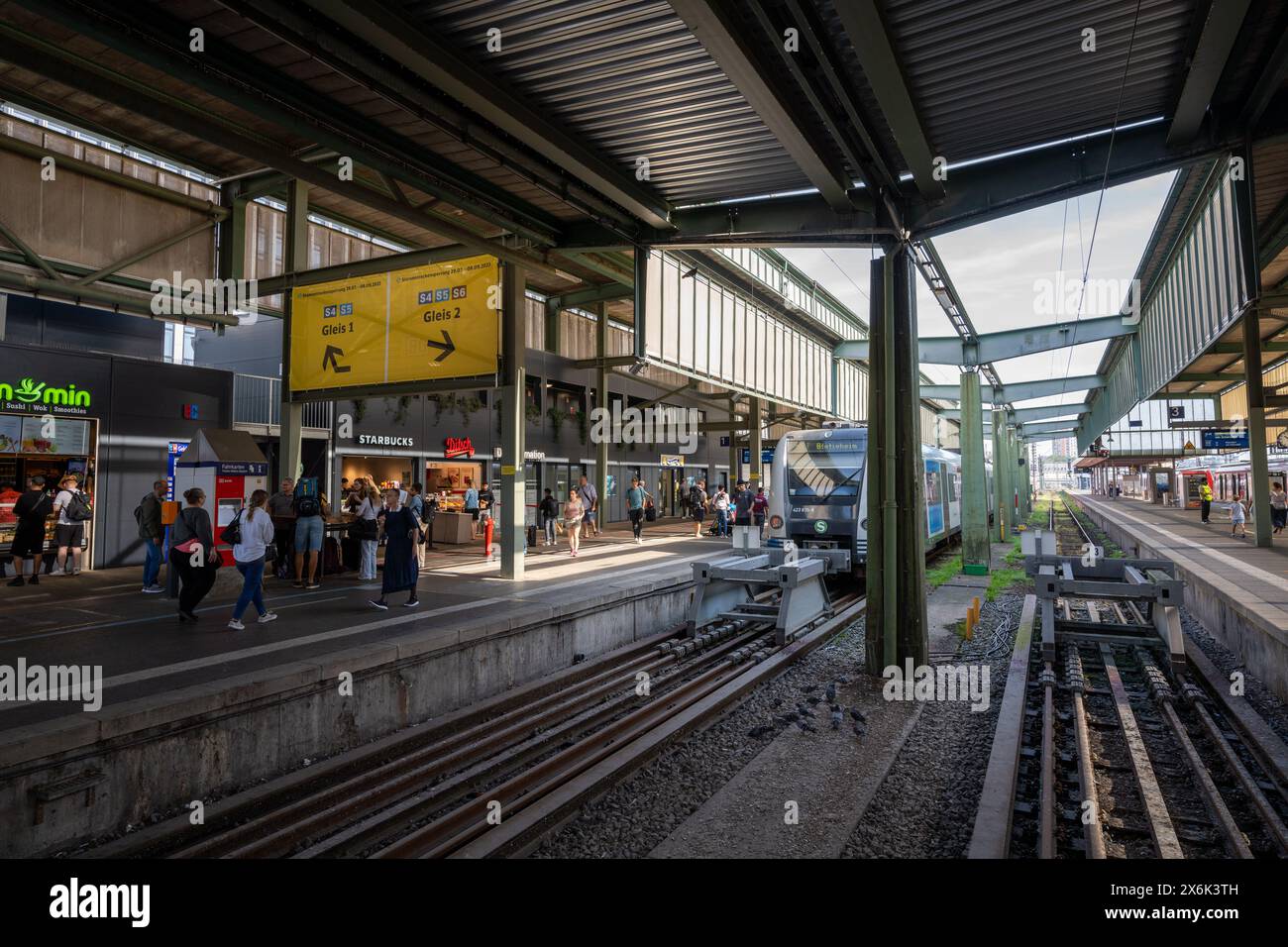 Stuttgart Hauptbahnhof, Germany Stock Photo - Alamy