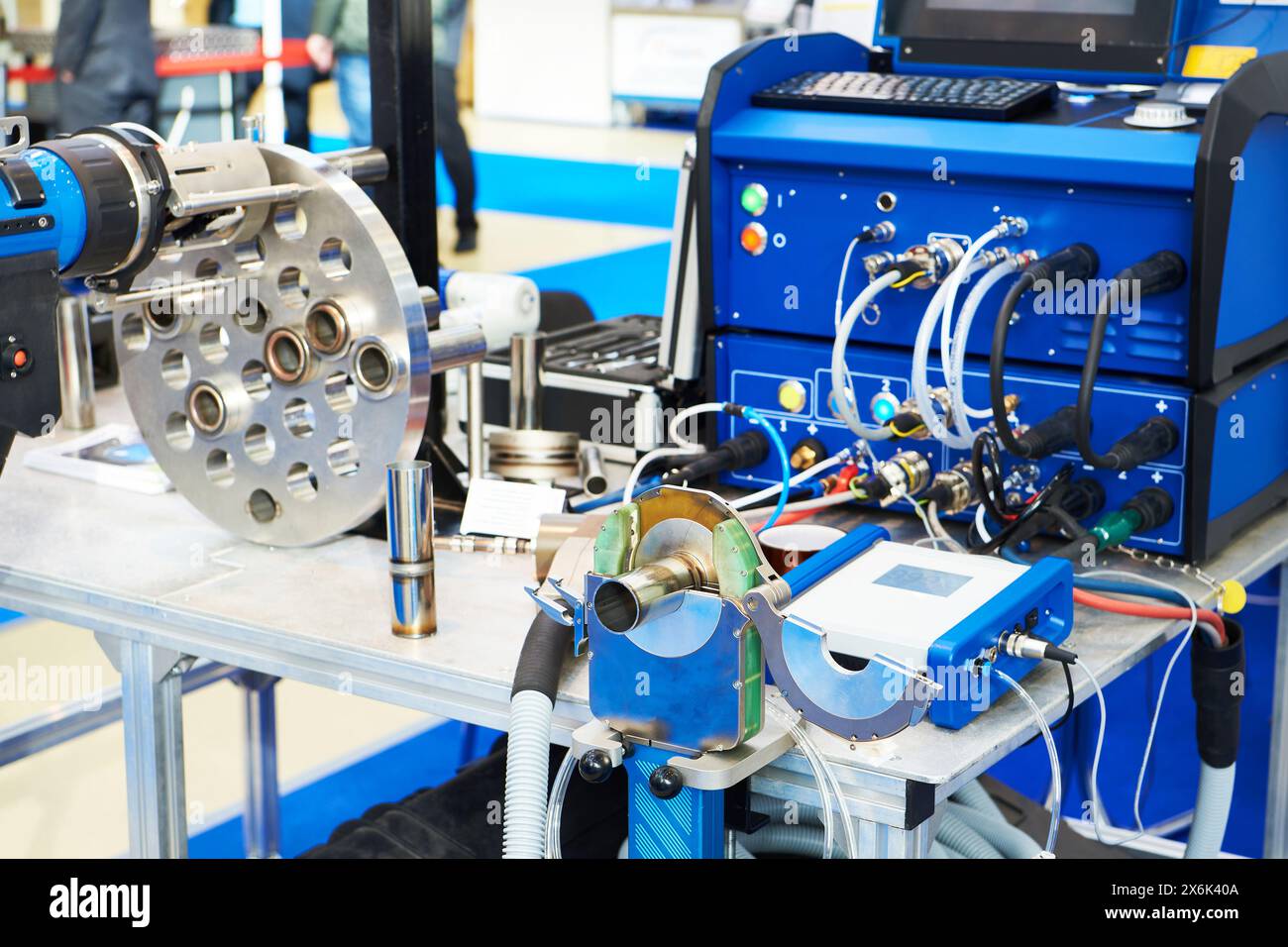 Computer Controlled Welding Power Sources at the exhibition Stock Photo ...