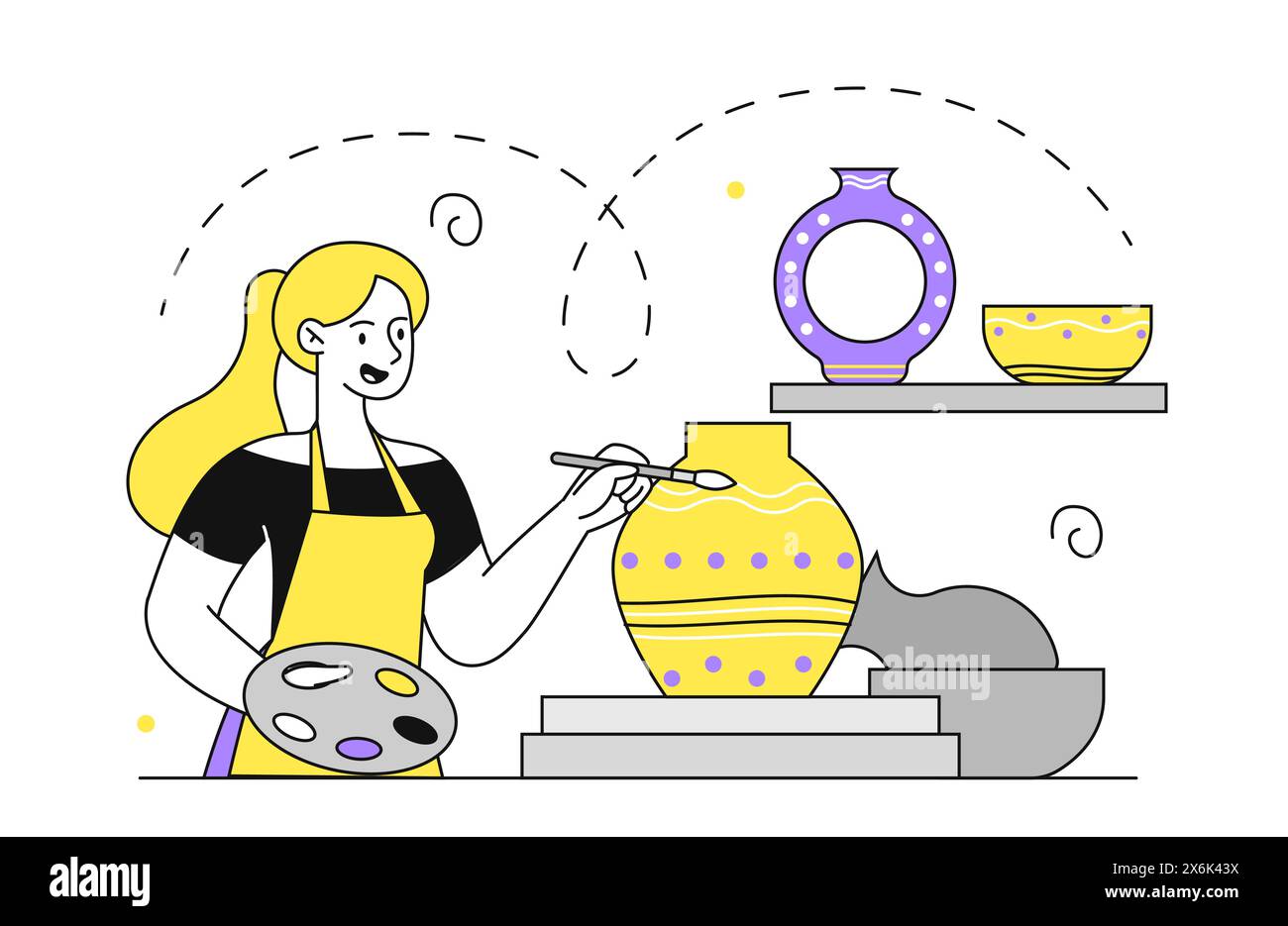 Master artisan Stock Vector Images - Alamy